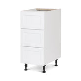 Armoires de cuisine en polymère shaker blanc – Armoire Dépôt
